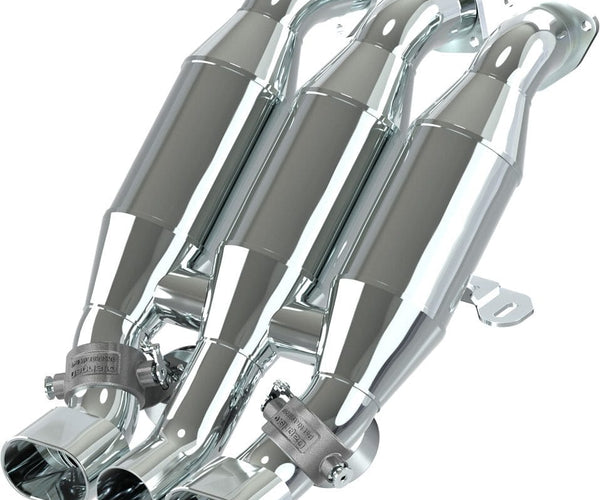 Capristo exhaust system with valve control to suit Ferrari F40 ...