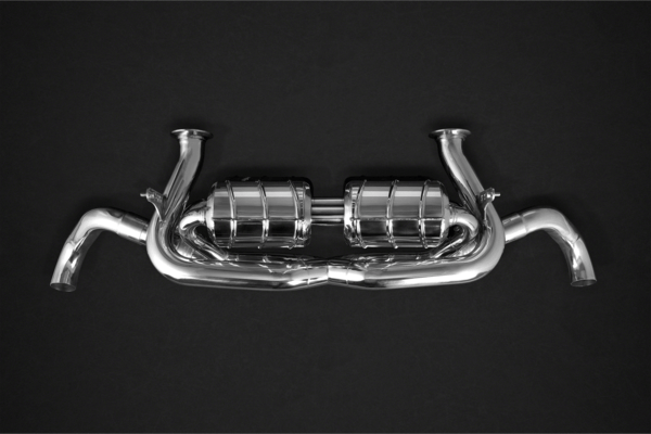 Audi R8 Pre-Facelift V8 - X-Pipe Exhaust System 02AU00803008 | CAPRISTO ...