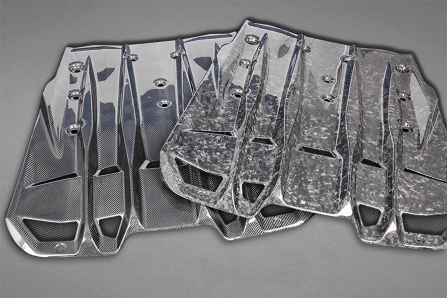 Porsche 991.2 GT3/RS - Carbon Underbody Engine Cover (Forged ...